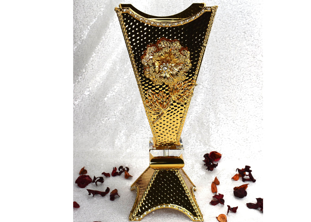 15 inch Gold Scaled Flower Bakhoor by Intense Oud | Intense Oud