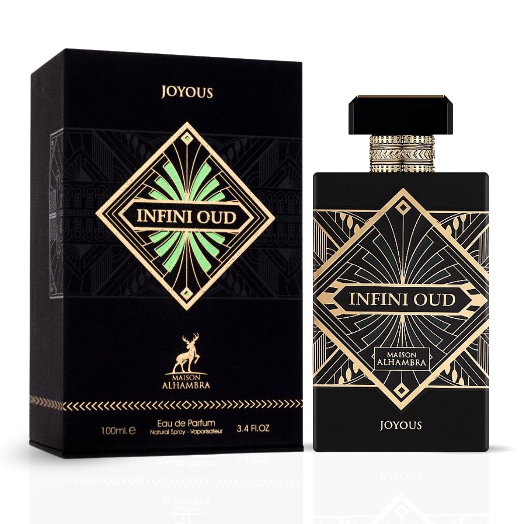 Infini Oud Joyous Eau de Parfum Spray 100ml (3.4 oz) by Maison Alhambra ...