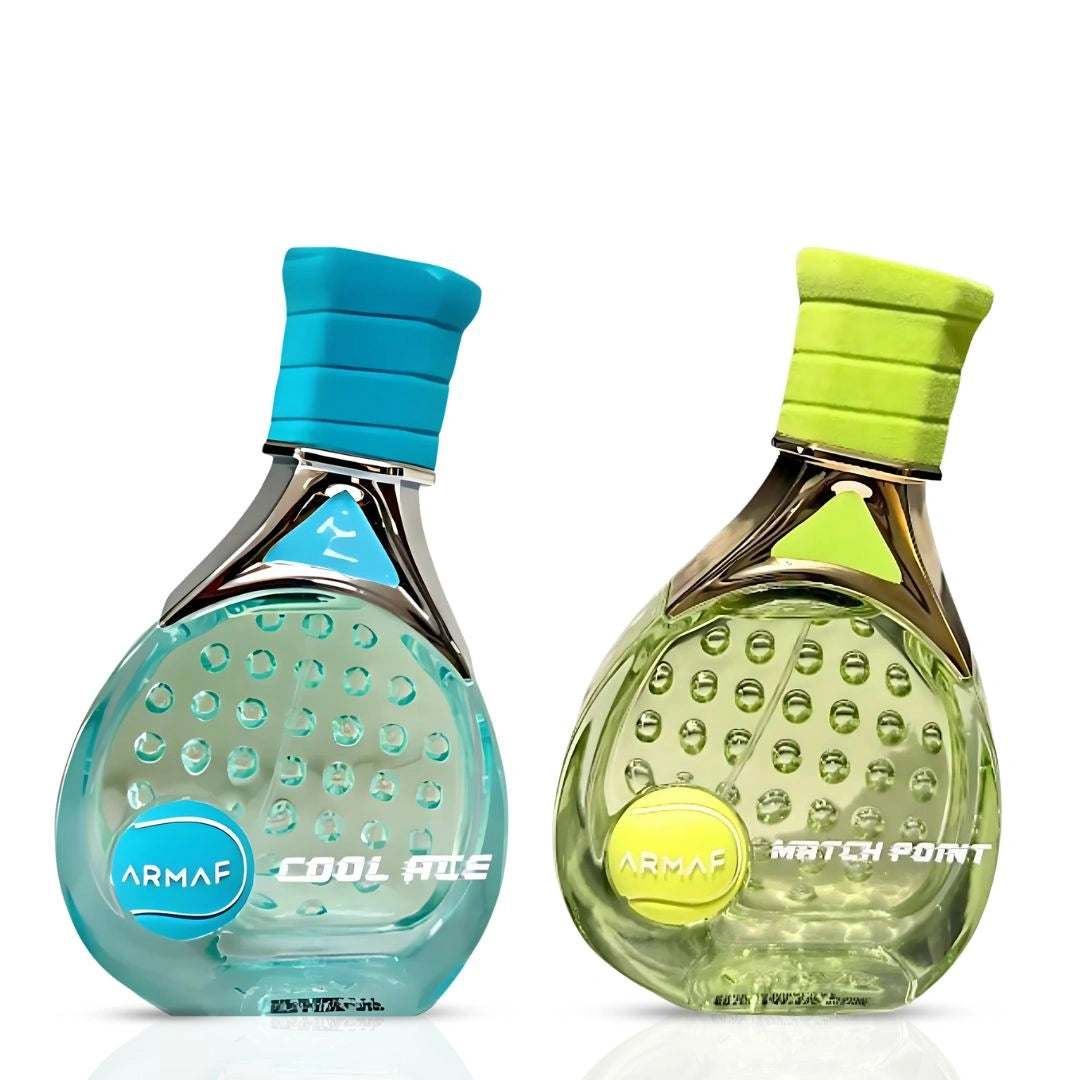 Cool Ace & Match Point Eau de Parfum Sprays 100ml (3.4oz) by Armaf ...