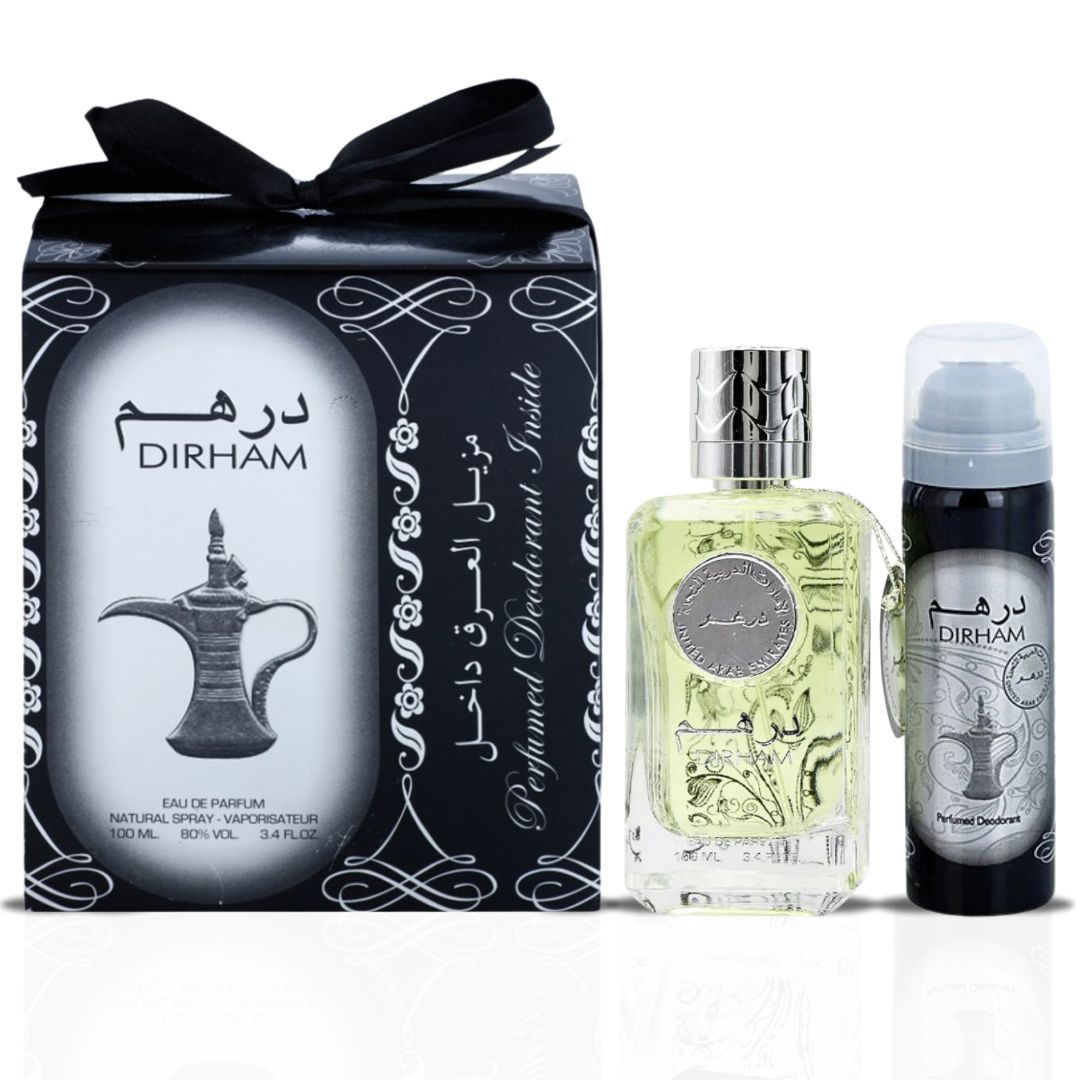 Dirham Eau De Parfum Spray 100ML (3.4 OZ) With Deodorant 50ML By Ard Al ...