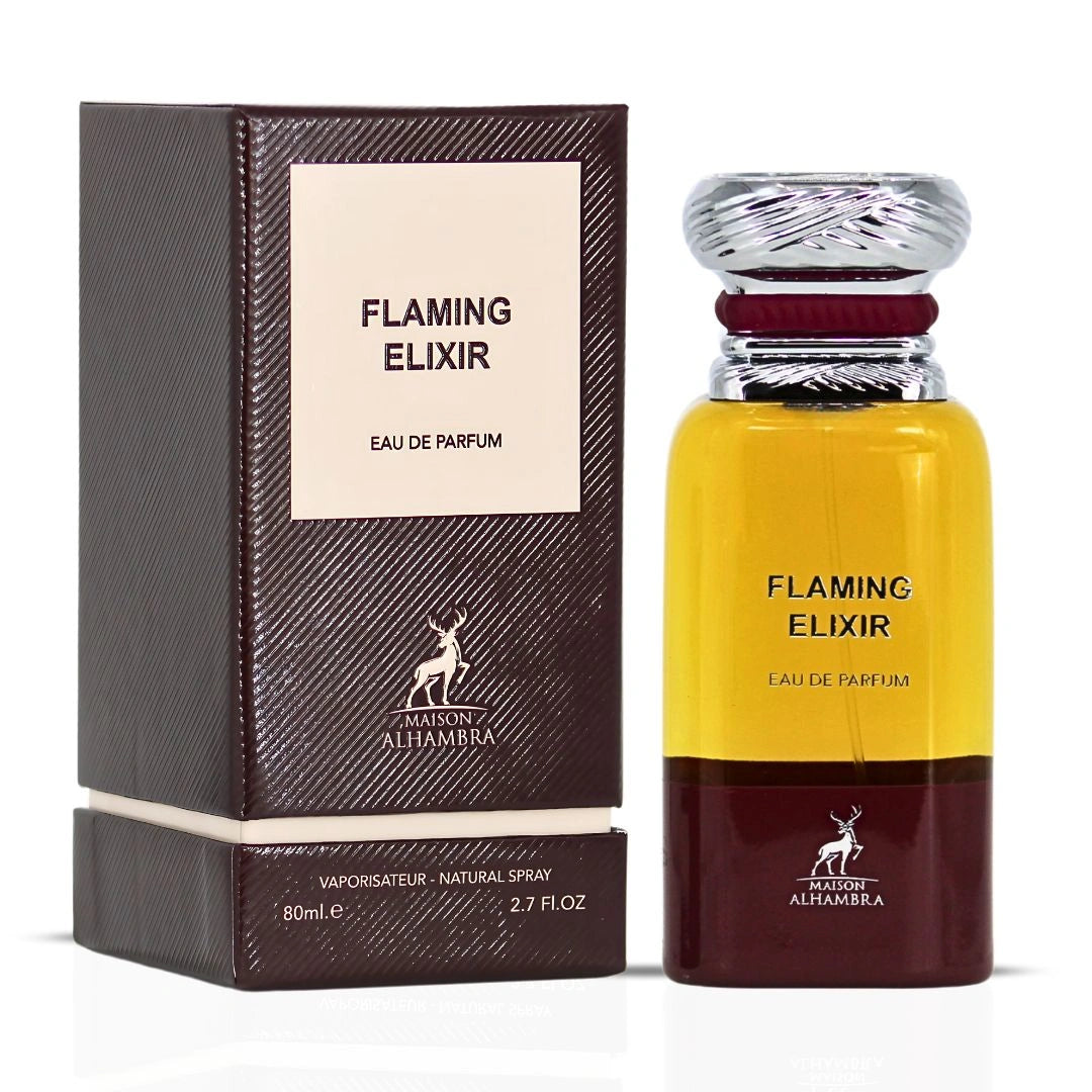 Flaming Elixir Eau de Parfum Spray 80ml (2.7 Oz) by Maison Alhambra ...