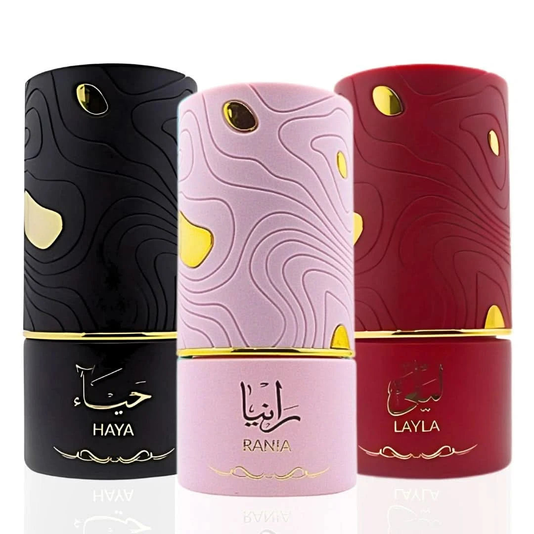 Rania, Layla & Haya Eau de Parfum Sprays 100ml (3.4oz) by Al Absar ...