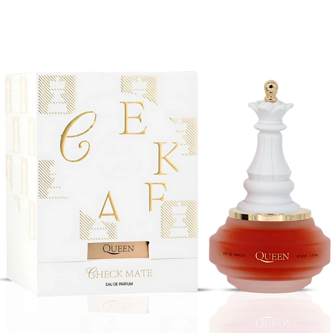 Queen Check Mate Eau de Parfum Spray 100ml (3.4 oz) by Armaf | A Floral ...