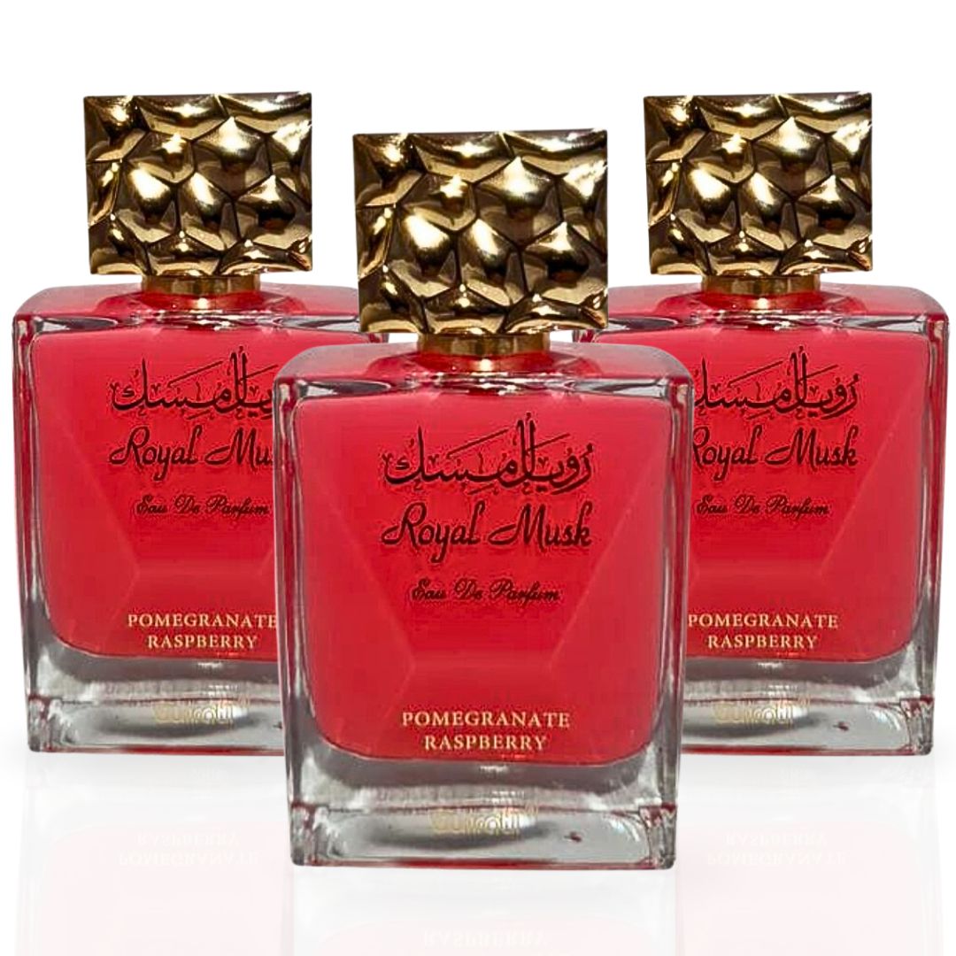 Royal Musk Pomegranate Raspberry EDP Spray 100ML (3.4 OZ) By SURRATI ...