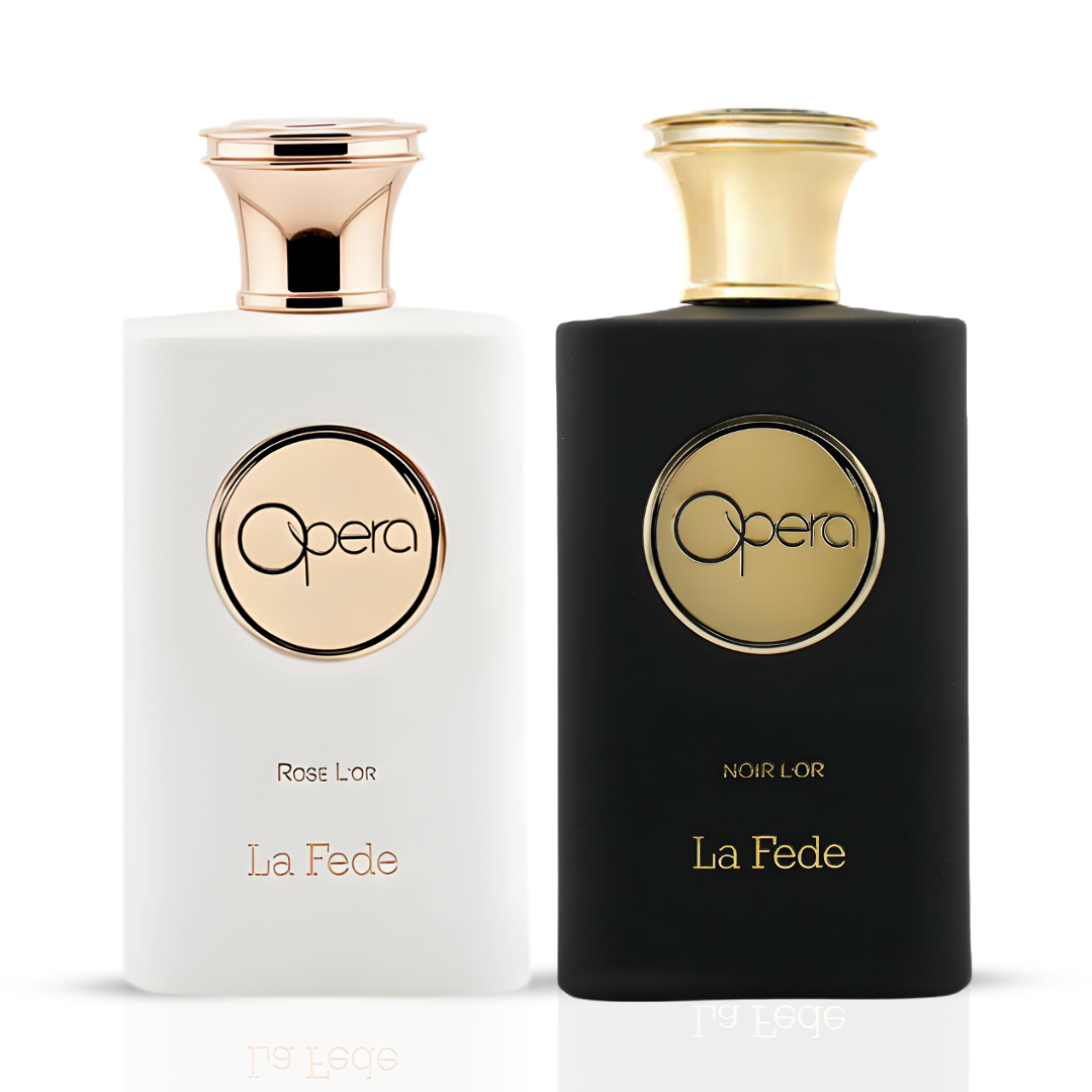 La Fede Opera Rose L'Or & La Fede Opera Noir L'Or Eau de Parfum Spray