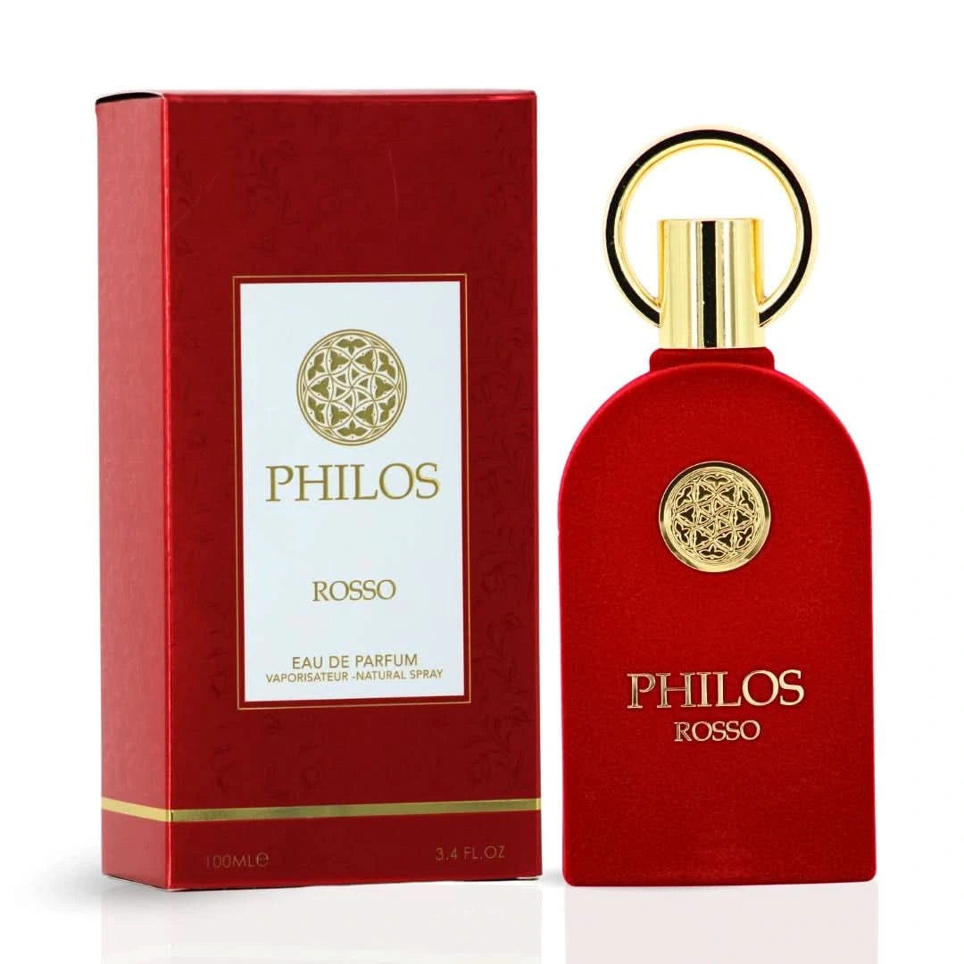 Philos Rosso Eau de Parfum Spray 100ml (3.4 oz) by Maison Alhambra ...