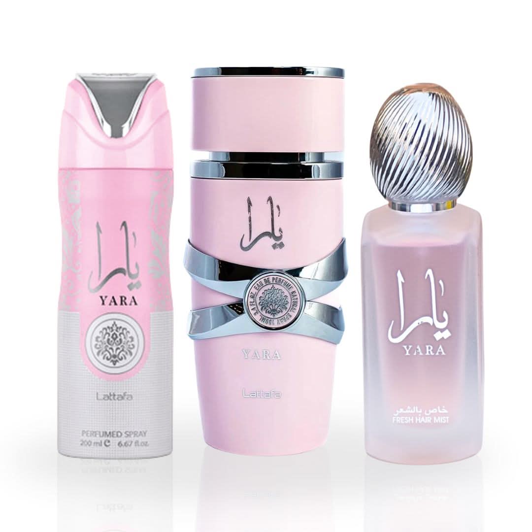 Yara EDP Spray - 100ML, Hair Mist - 50ML, Perfumed Spray 200ML ...