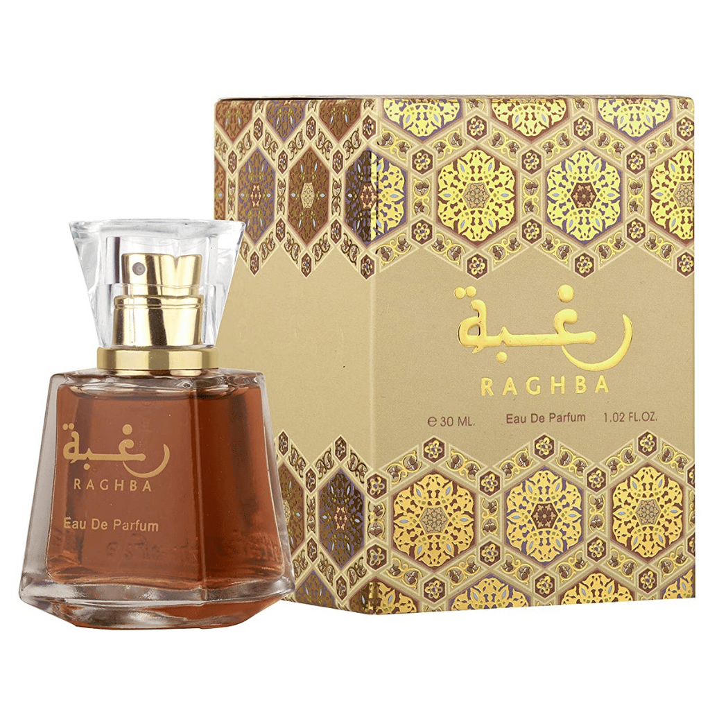 Raghba for Women EDP-30ML (with pouch) by Lattafa | Intense Oud