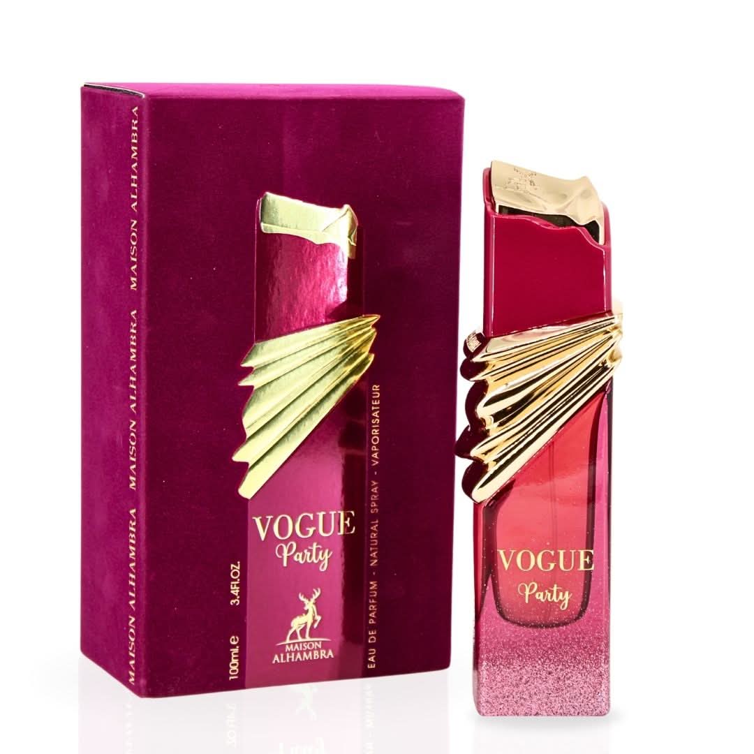 Vogue Party Eau de Parfum Spray 100ml (3.4 oz) by Maison Alhambra ...