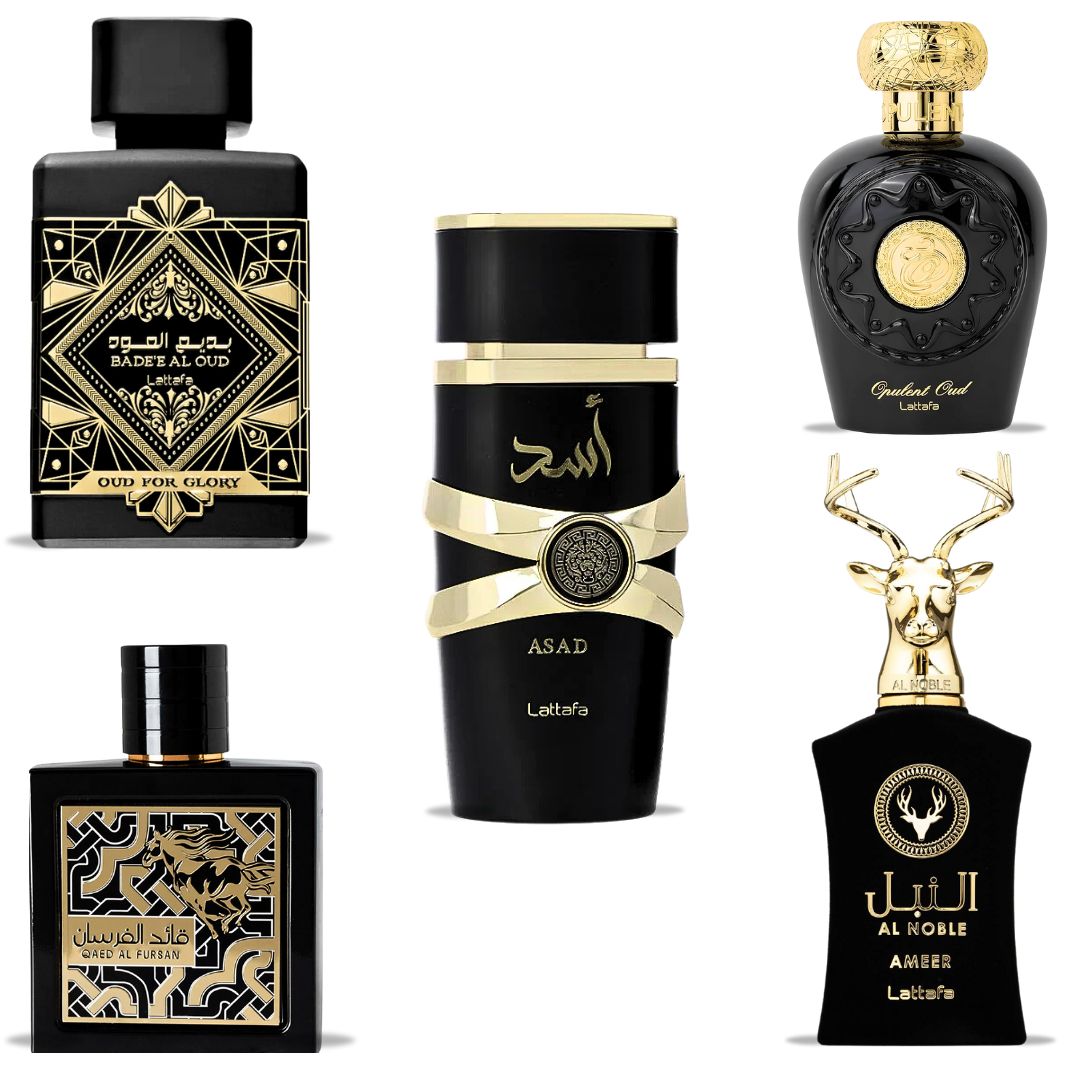 Lattafa Bold & Luxurious Collection - Eau de Parfum Sprays 100ml (3.4 ...