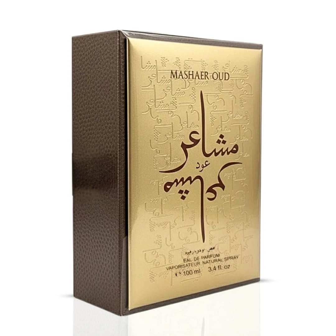 Mashaer Oud Eau de Parfum Spray 100ml (3.4 oz) by Oud Elite | Intense Oud