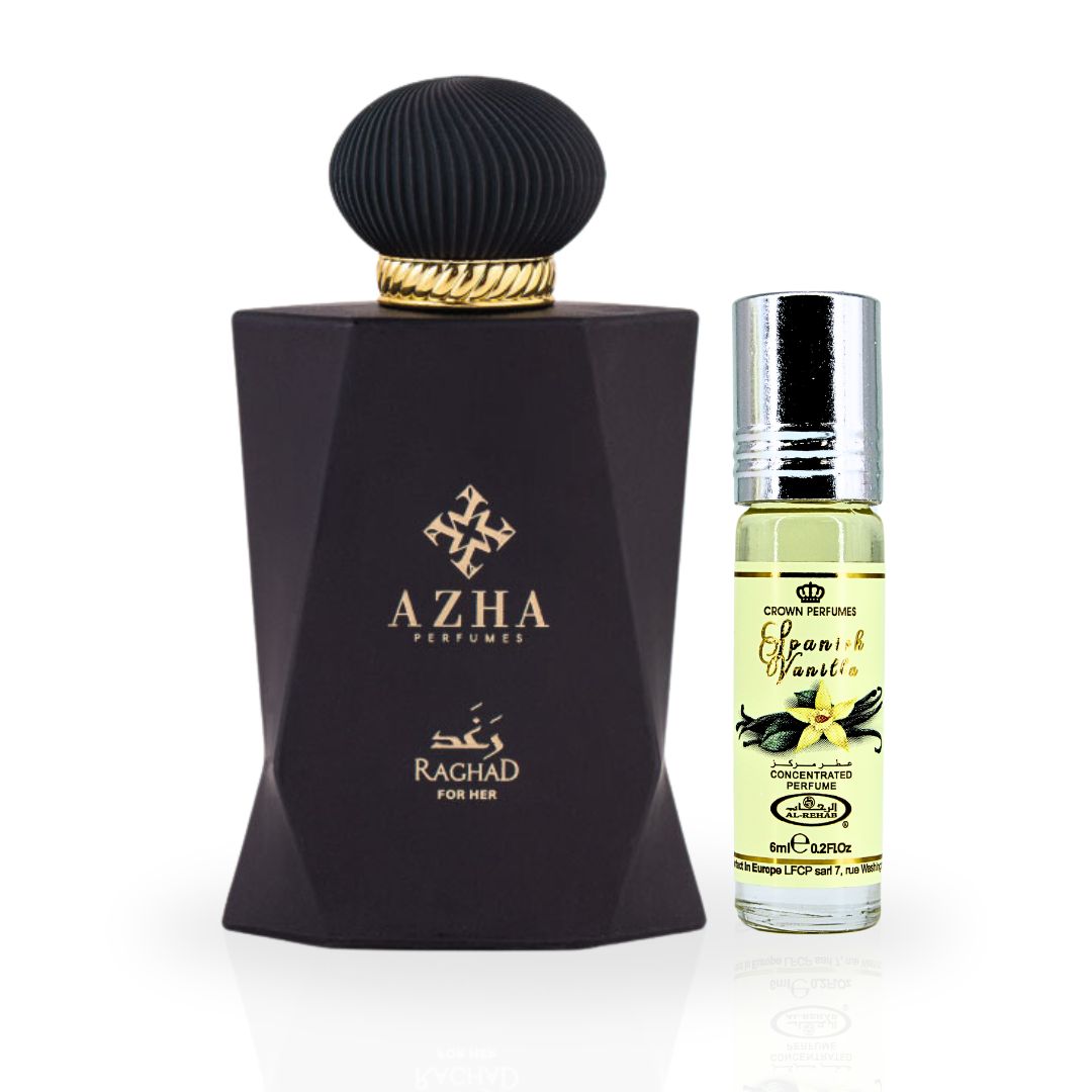 Spanish Vanilla Perfume Oil 6ml (0.2 oz) by Al Rehab & Raghad Eau de ...