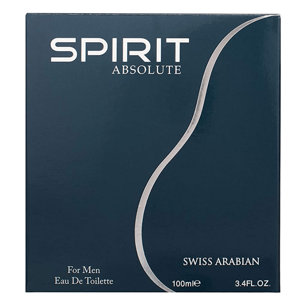 Spirit Absolute for Men EDP- 100 ML (3.4 oz) by Swiss Arabian | Intense Oud