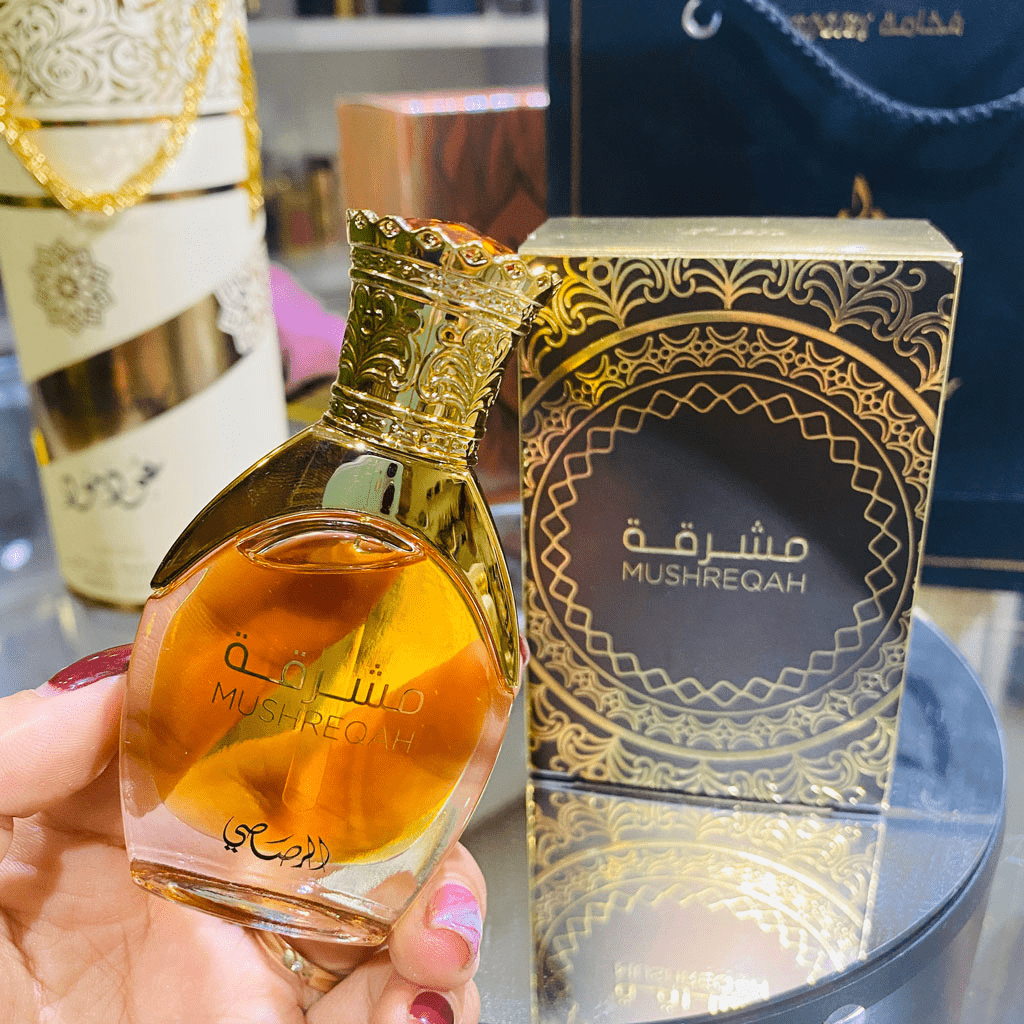 Mushreqah Perfume Oil - 15 ML (0.5 oz) by Rasasi | Intense Oud