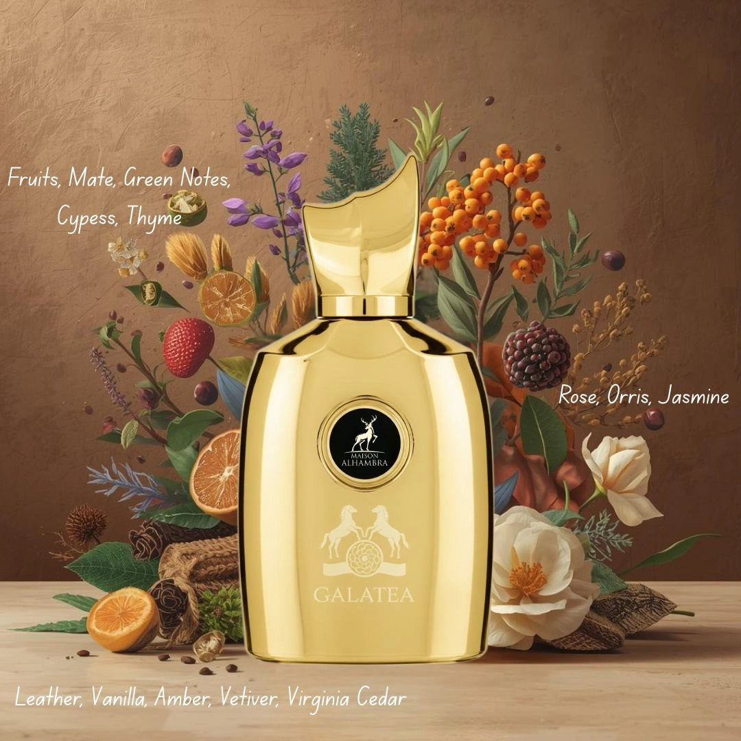 Galatea Eau de Parfum Spray 100ml (3.4 oz) by Maison Alhambra | Intense Oud
