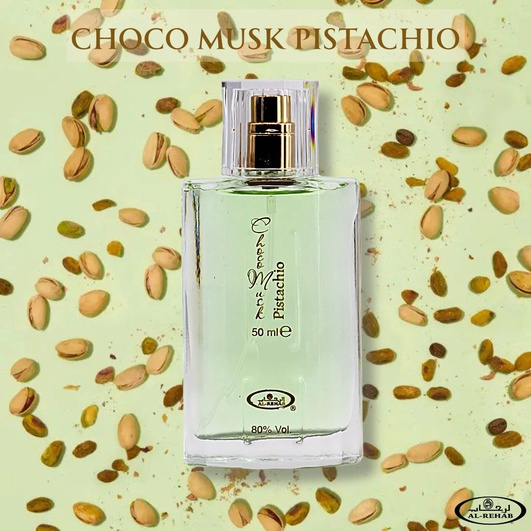 Choco Musk Marshmallow & Choco Musk Pistachio Eau De Parfum Sprays 50ml ...