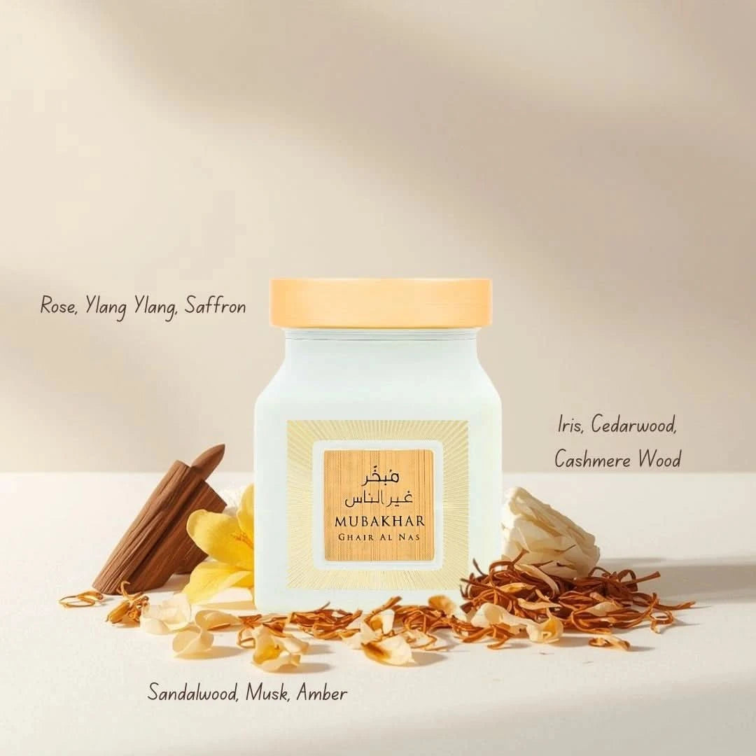 Mubakhar Ghair Al Nas Oudh Moattar 50g by Rasasi