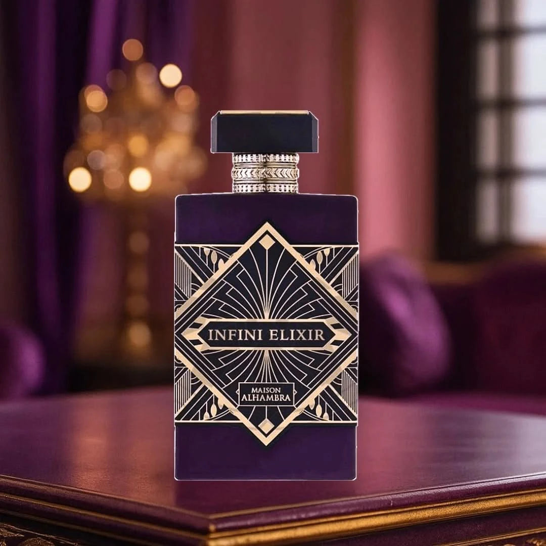 Infini Elixir Eau de Parfum Spray 100ml (3.4 oz) by Maison Alhambra