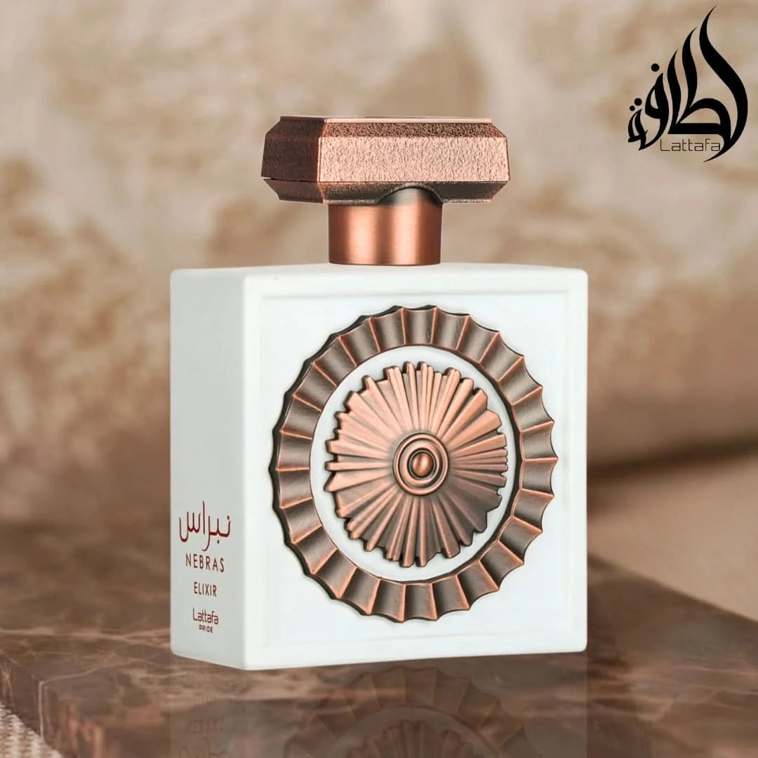 Nebras Elixir Eau de Parfum Spray 100ml (3.4 oz) by Lattafa Pride ...