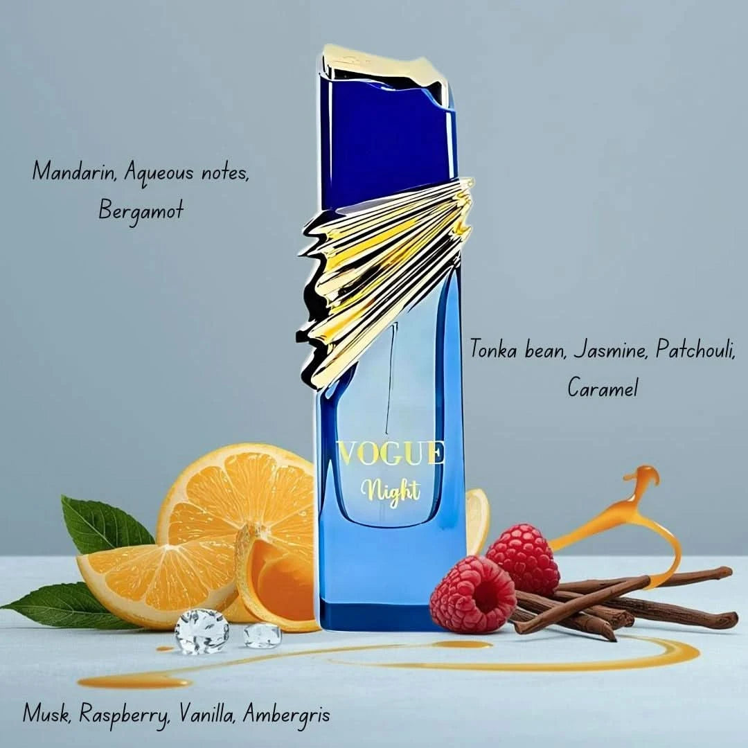 Vogue Night Eau de Parfum Spray 100ml (3.4 oz) by Maison Alhambra ...