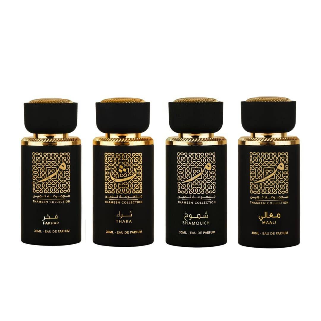 Fakhar, Thara, Maali & Shamoukh EDP-30ml | by Lattafa Perfumes | Intense Oud