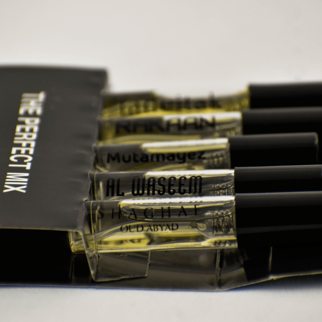 5 SA Sample Packet - Fadeitak, Rakaan, Mutamayez, Al Waseem, Shaghaf ...