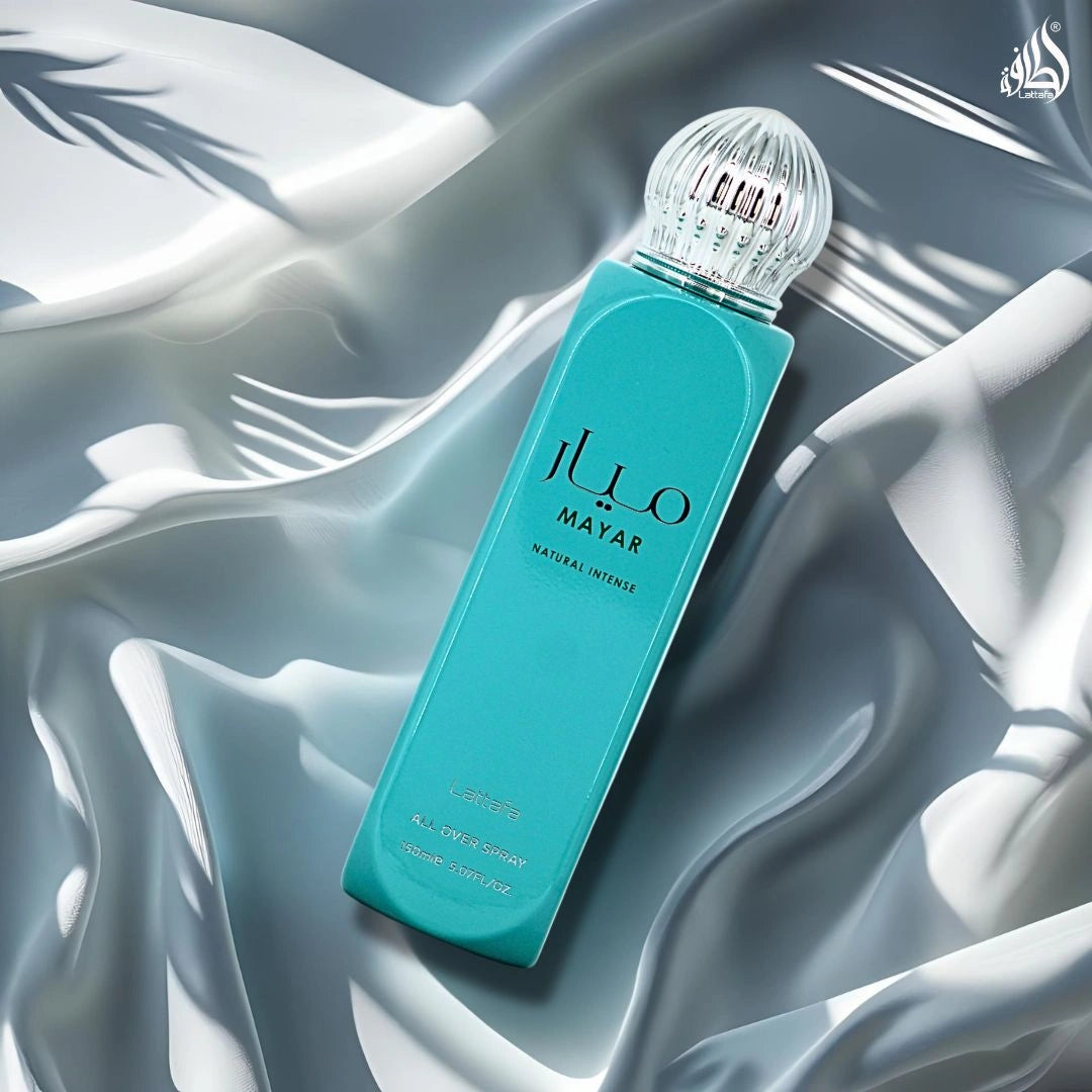 Mayar & Mayar Natural Intense All Over Sprays 150ml (5.07 oz) by Lattafa (Bundle) | Intense Oud