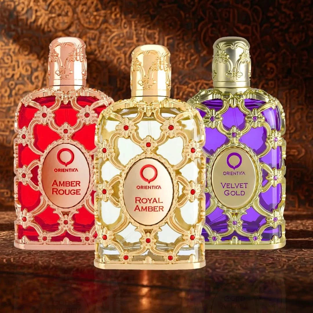 Royal Amber, Amber Rogue & Velvet Gold Eau de Parfum Spray 80ml (2.7 oz ...