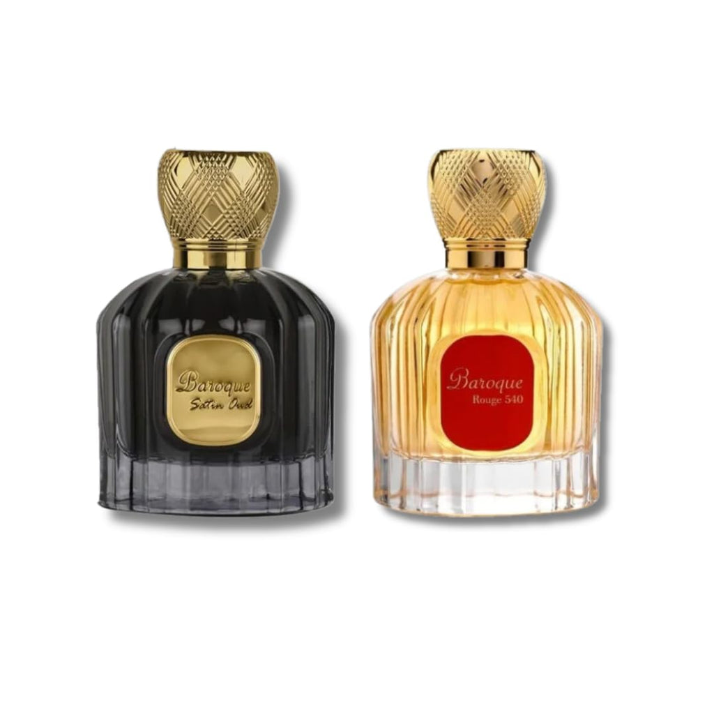 2-Piece Set Baroque Rouge 540 & Baroque Oud Satin EDP-100 ml by Maison ...