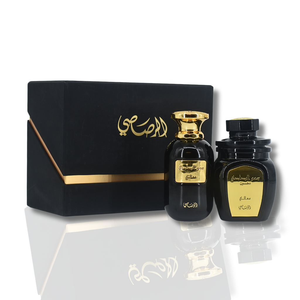 Somow Al Rasasi Ma'ali EDP-100ML & Somow Ma'ali Oudh Moattar 100GMS By ...