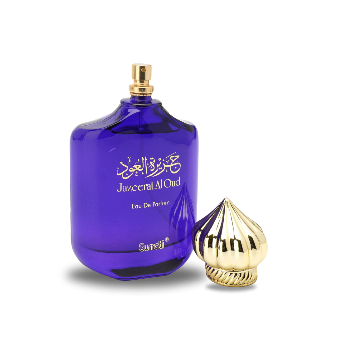 Jazeerat Al Oud Eau de Parfum Spray 100ml (3.4 oz) by Surrati | Intense Oud