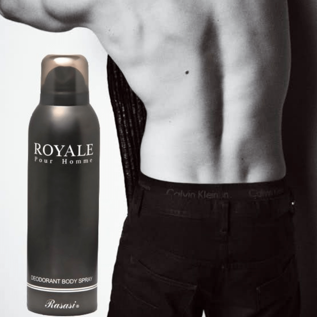 Royale for Men Deodorant - 200ML (6.7 oz) by Rasasi | Intense Oud