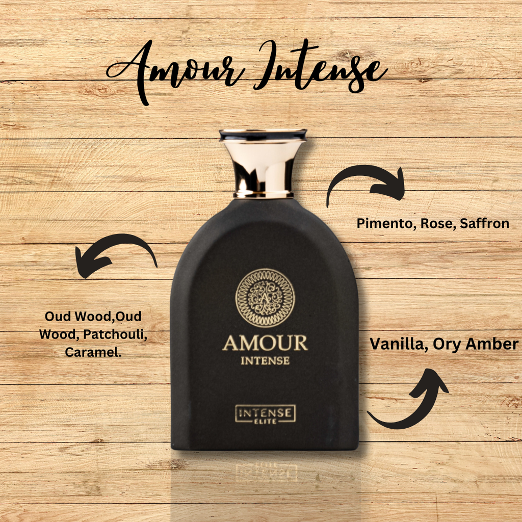 Amour Intense For Unisex EDP (3.4Oz) WITH MAGNETIC By INTENSE ELITE ...