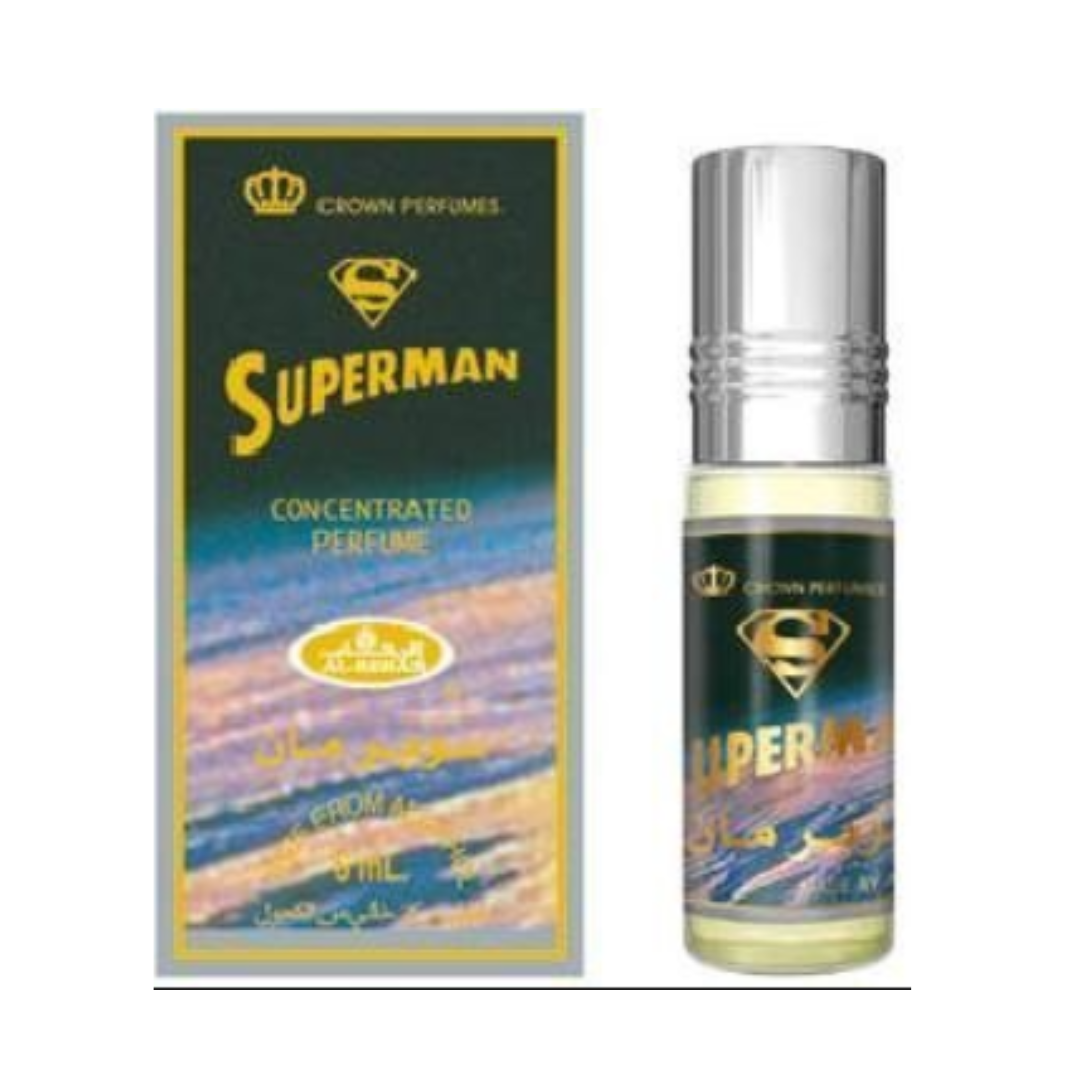 Superman 6ML Perfume Oil By Al Rehab Intense Oud