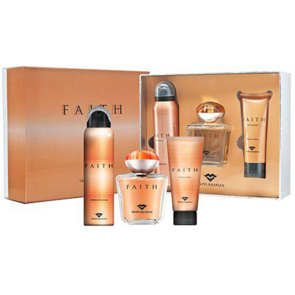 Faith 3 piece Perfume Gift Set by Swiss Arabian | Intense Oud