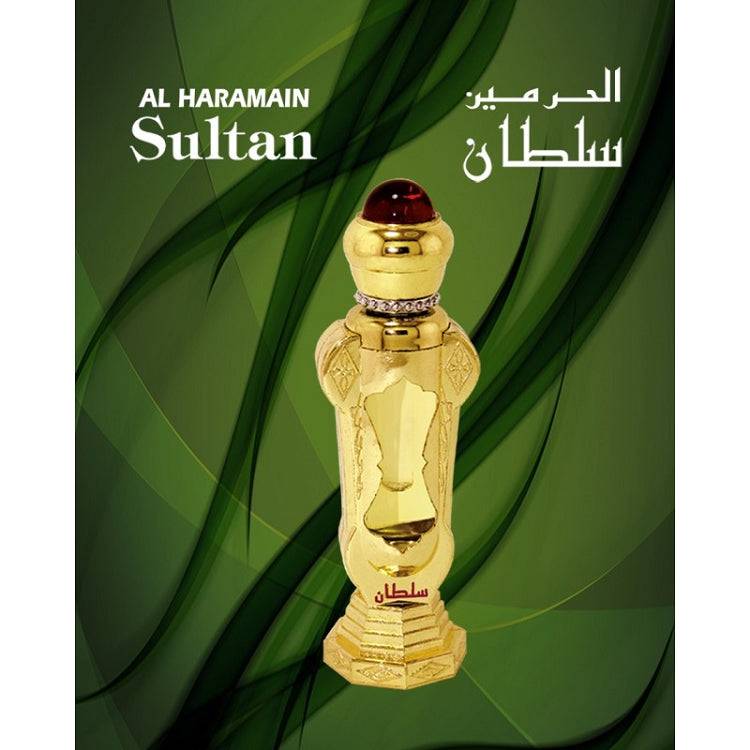 Sultan Perfume Oil-12ml(0.4 oz) by Al Haramain | Intense Oud