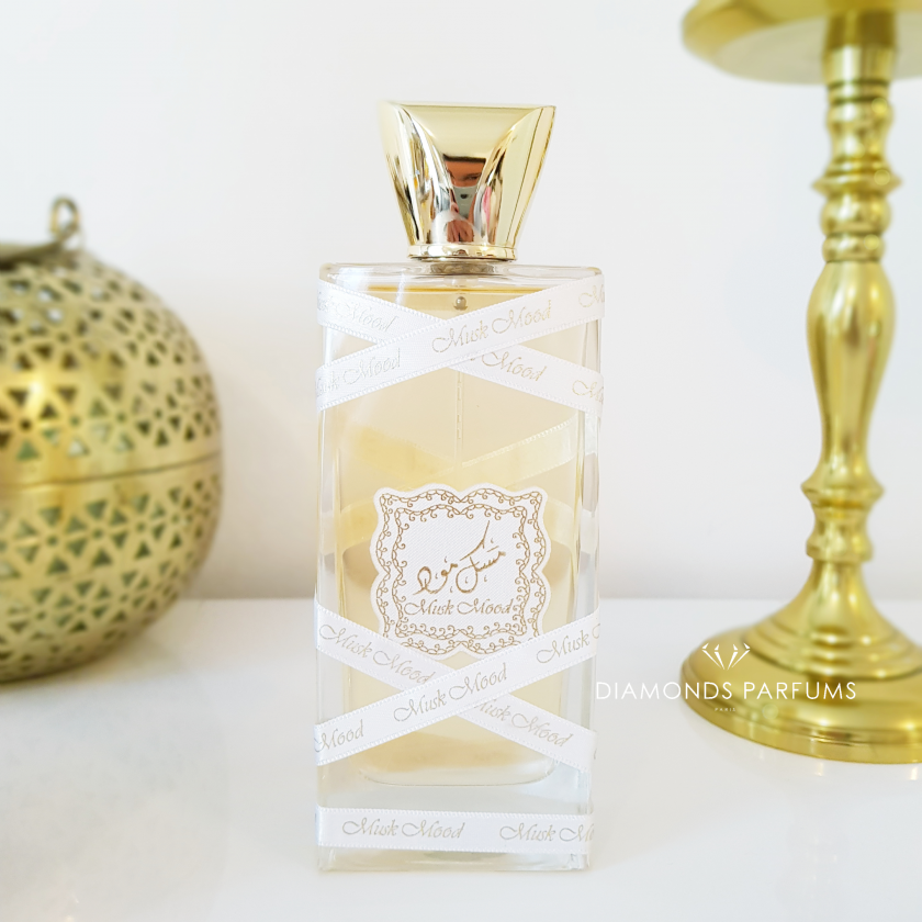 Musk Mood EDP - 100ML (3.4oz) by Lattafa (WITH VELVET POUCH) | Intense Oud