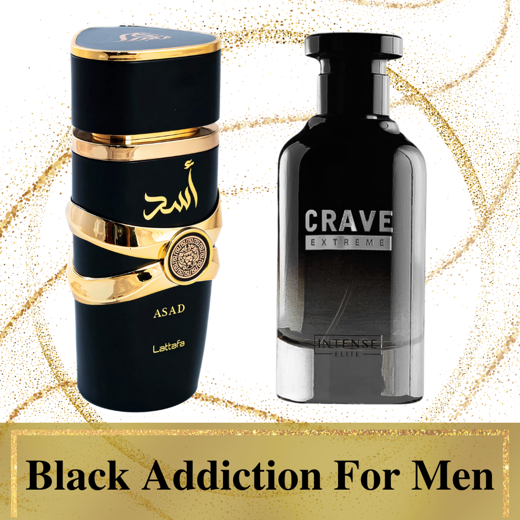 Black Addiction For Men | Asad & Crave Extreme\Best Men's Scents For ...