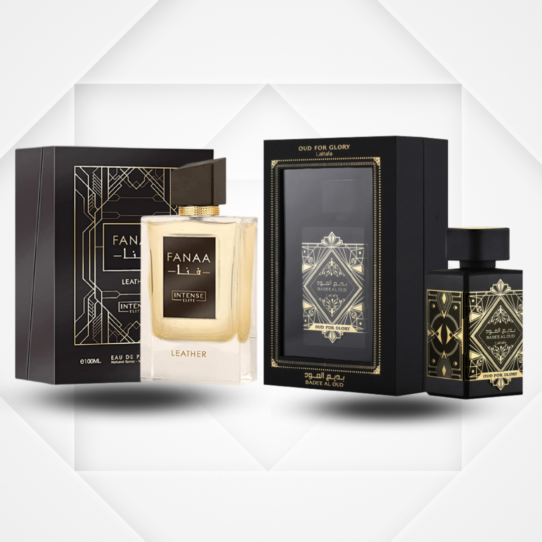 FANAA Leather Men 100ML By Intense Elite & Bade'e Al Oud Glory 100ML by ...