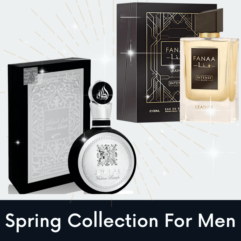 Spring Collection For Men |EDP-100ML/3.4Oz| Fakhar Men & Fanaa Leather ...