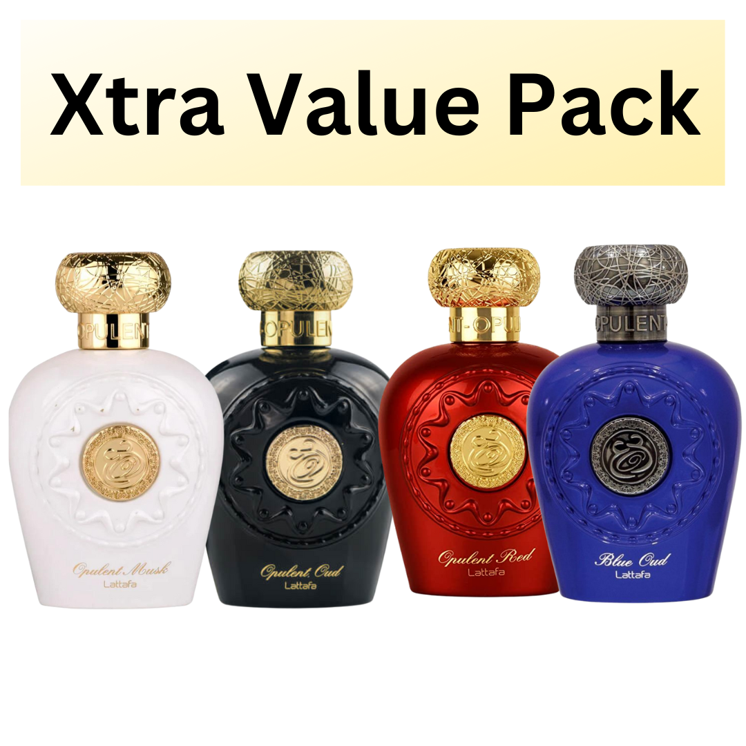 Opulent (Xtra Value Pack) |EDP-100ML| By Lattafa Perfumes | Intense Oud